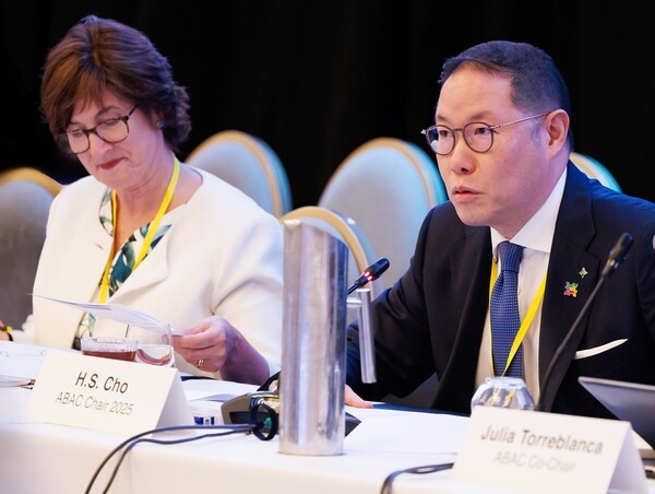 디시트렌드 : '기업 외교관' HS효성 조현상 부회장, ABAC 의장 맡아 APEC 준비 '진두지휘'